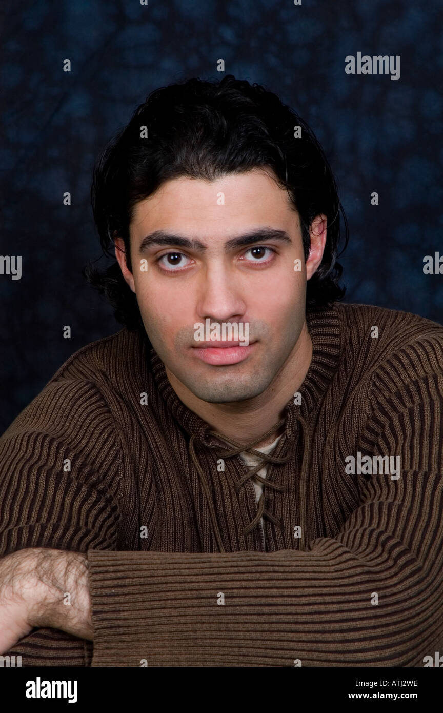 Portrait of an Arabic Muslim man Stock Photo - Alamy
