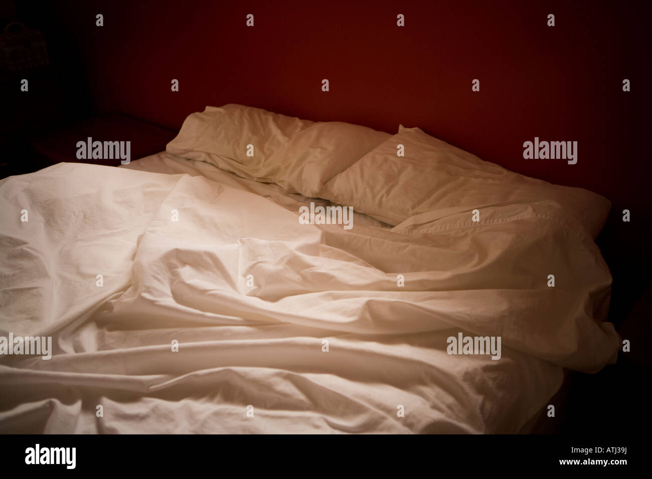 Rumpled bed hi-res stock photography and images - Alamy