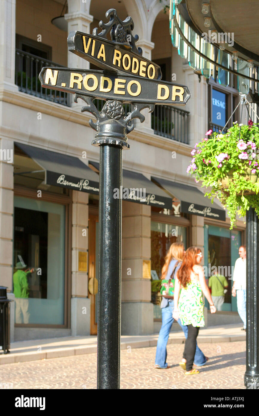 Rodeo Drive, Beverly Hills, California Stock Photo - Alamy