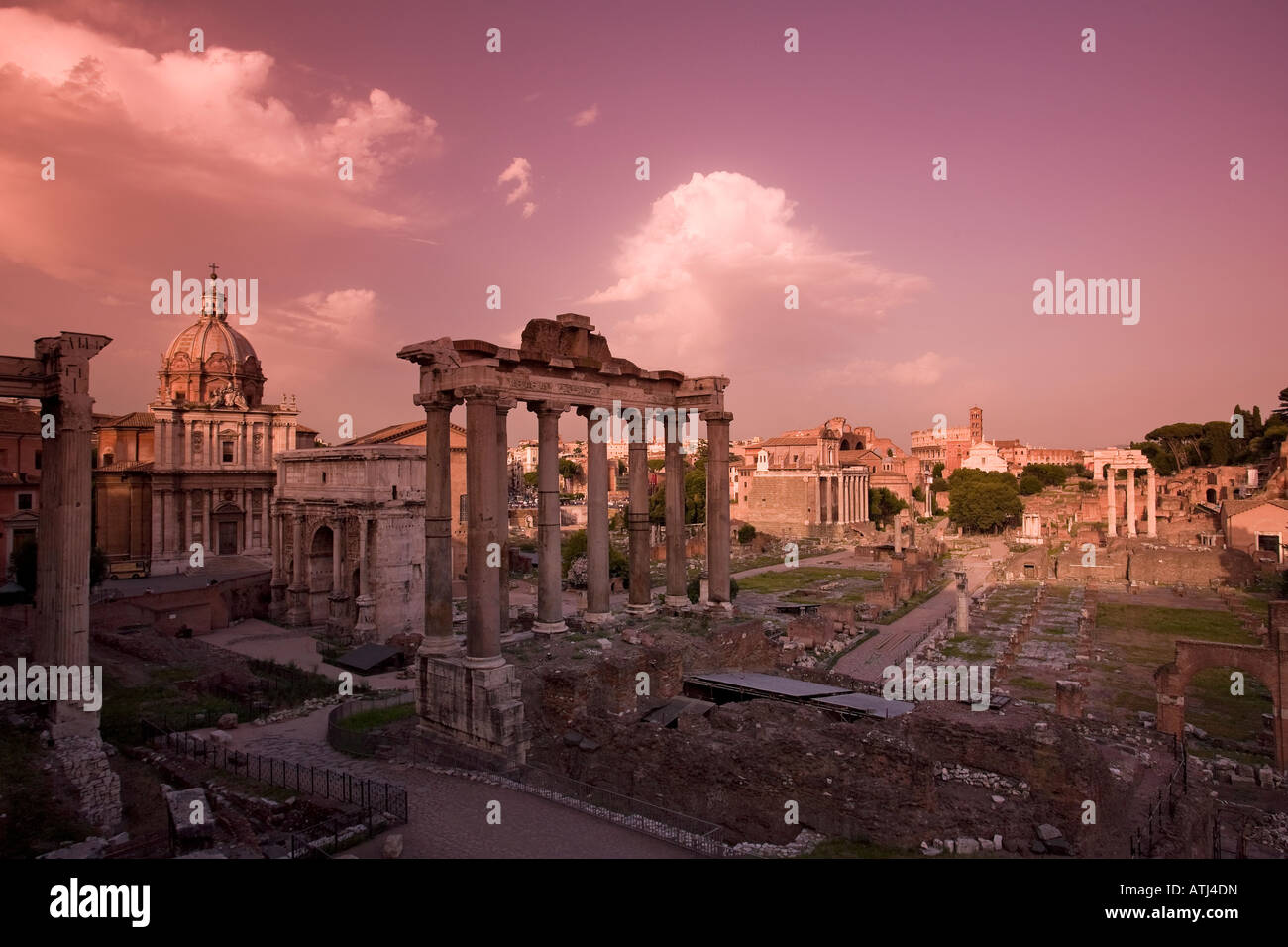 Roman Forum Rome Italy Stock Photo - Alamy