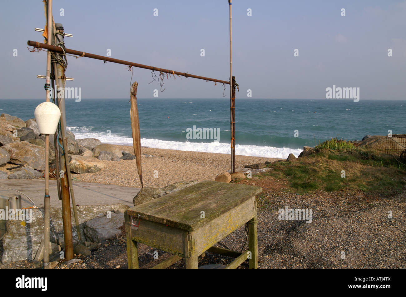 Air dried Fish Beesands Stock Photo - Alamy