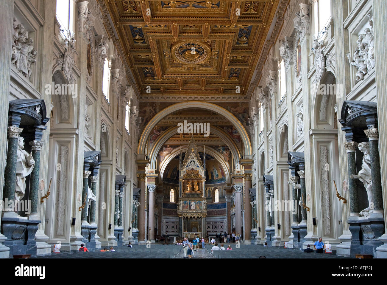 San Giovanni in Laterano Basilica Rome Italy Stock Photo - Alamy