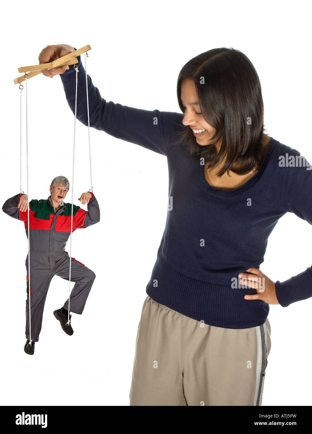 Puppet strings hi-res stock photography and images - Alamy