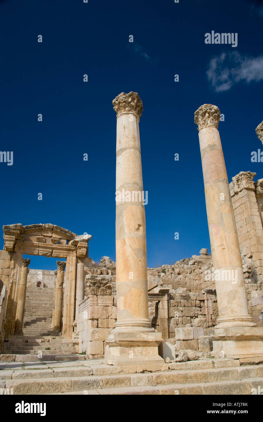 Jerash landmarks hi-res stock photography and images - Alamy