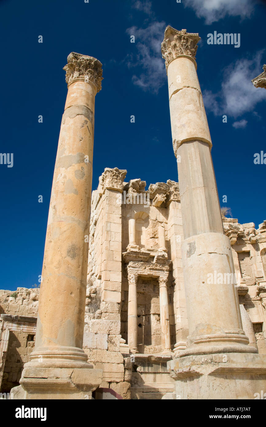 Nymphaeum, Jerash, Jordan Stock Photo - Alamy