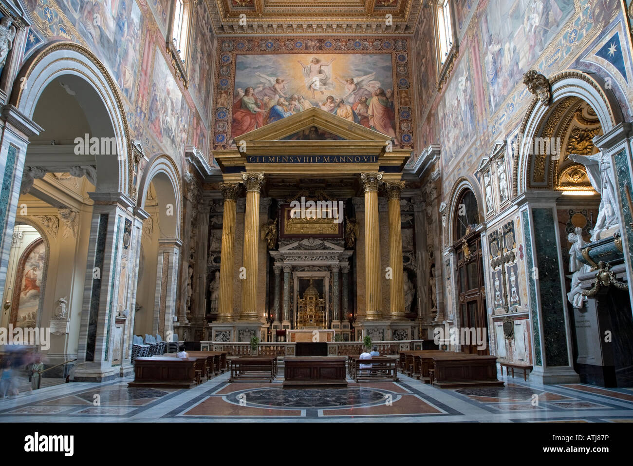 San Giovanni in Laterano Basilica Rome Italy Stock Photo - Alamy
