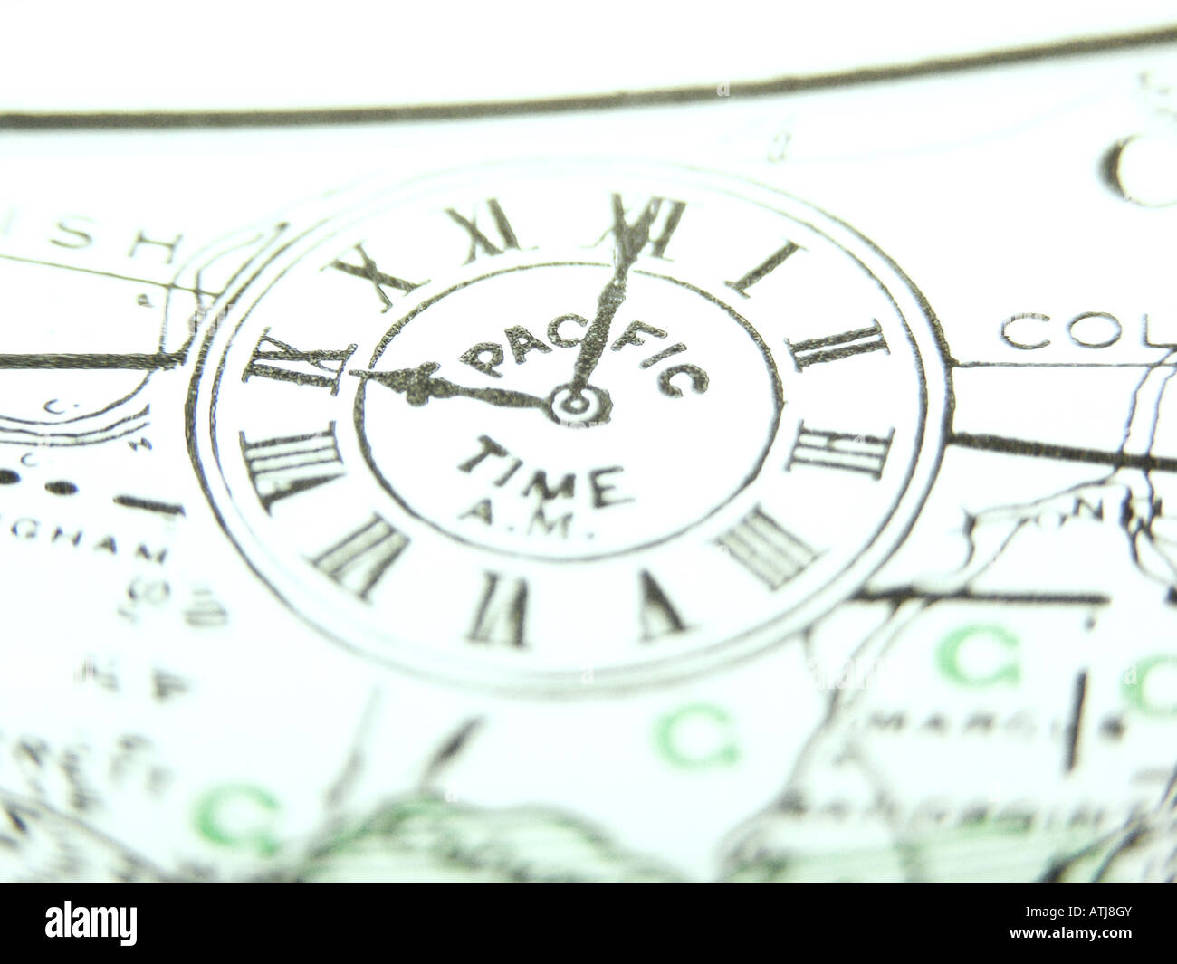 Pacific time zone hi-res stock photography and images - Alamy