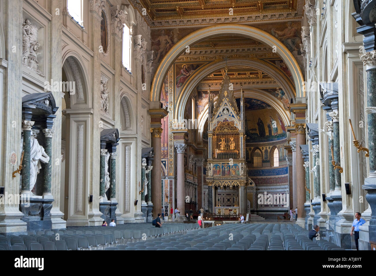 San Giovanni in Laterano Basilica Rome Italy Stock Photo - Alamy