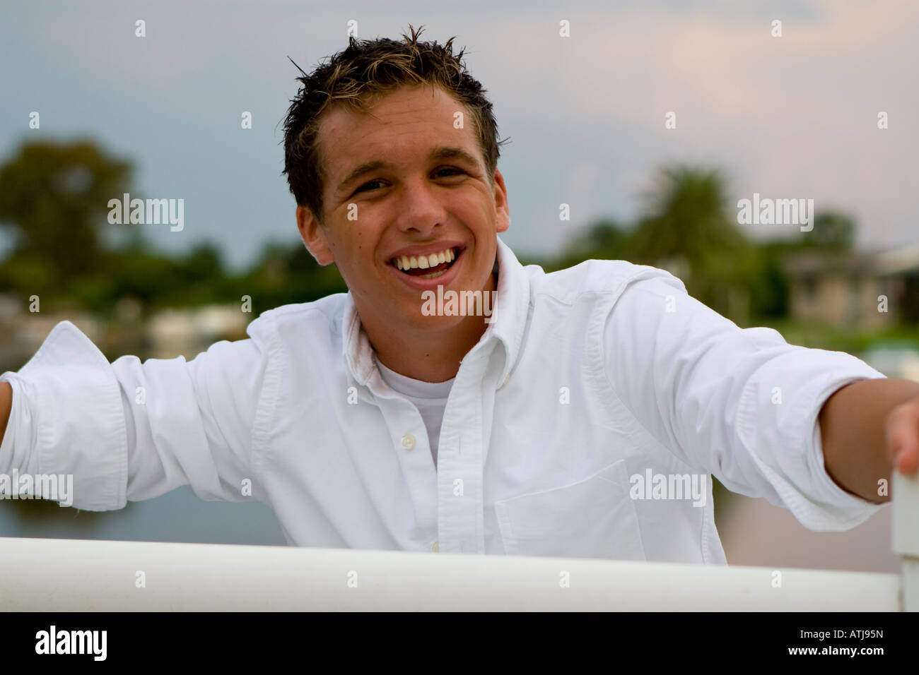 Teen Male Model Stock Photo - Alamy
