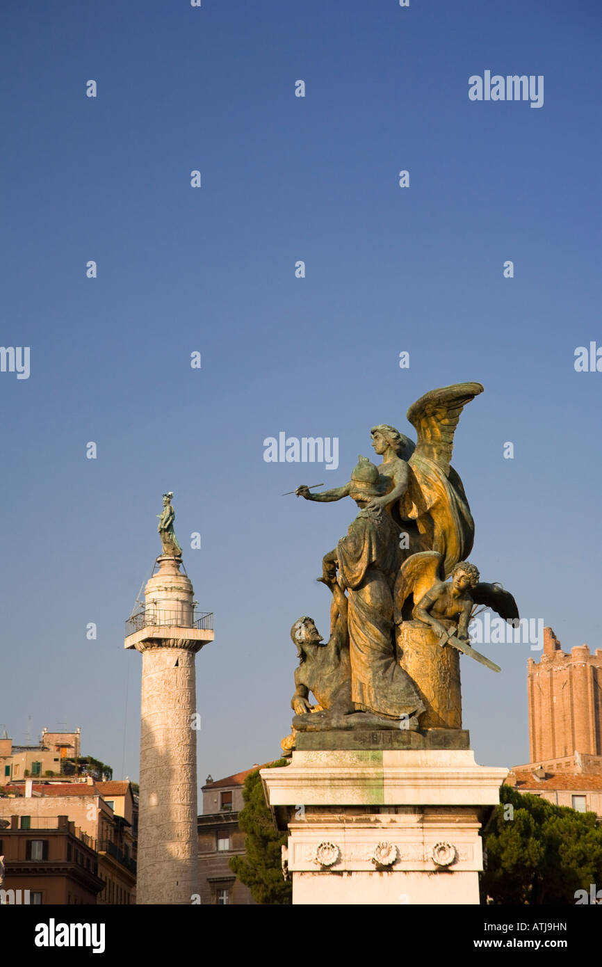 Traian statue hi-res stock photography and images - Alamy
