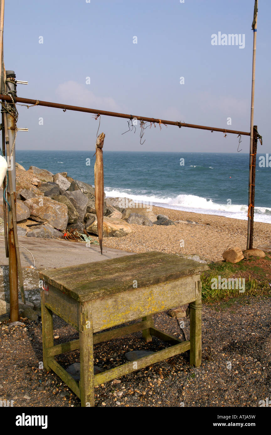 Air dried Fish Beesands Stock Photo - Alamy