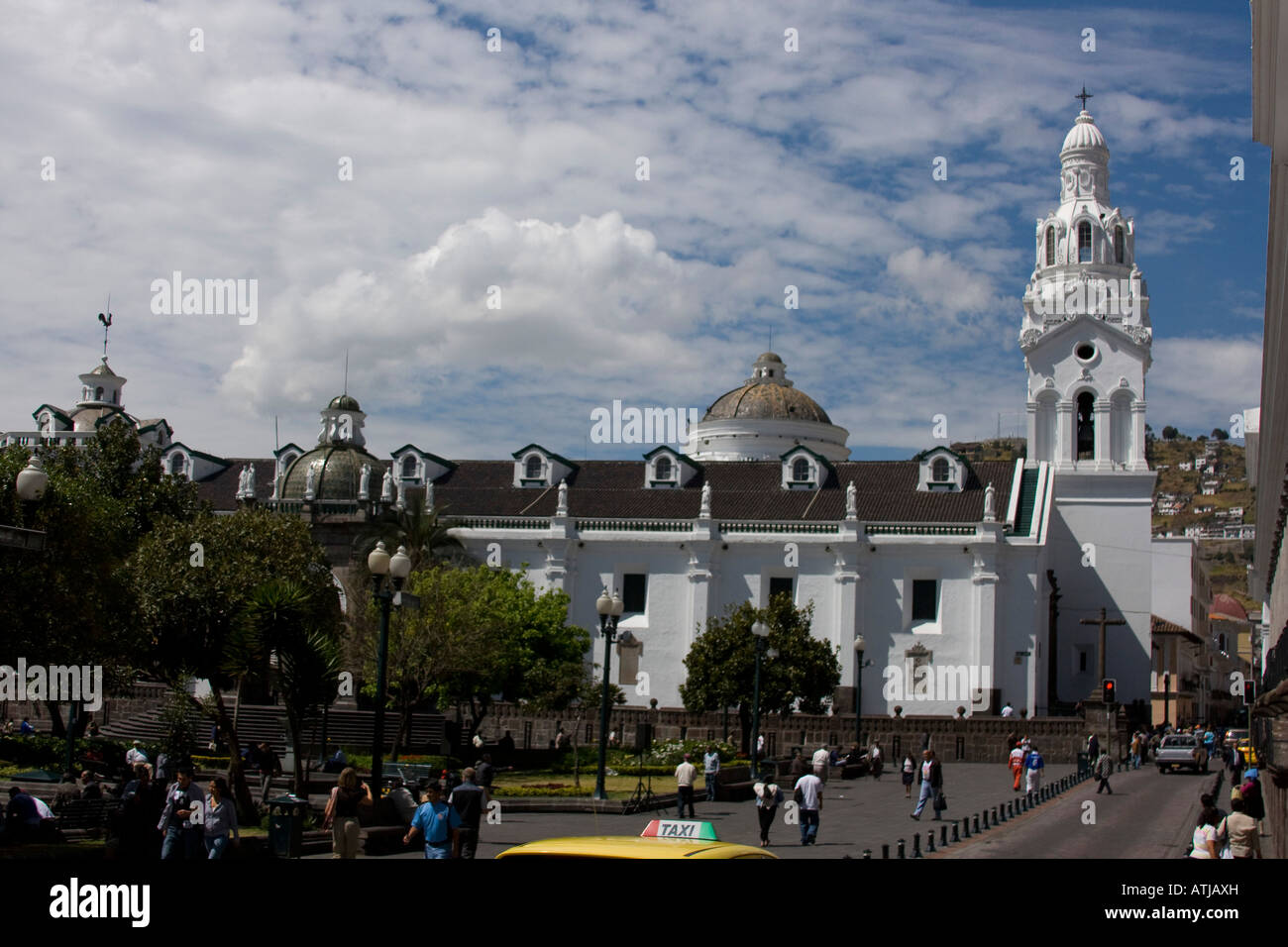 Church in Quito Pinchincha province catholic faith religion Stock Photo ...