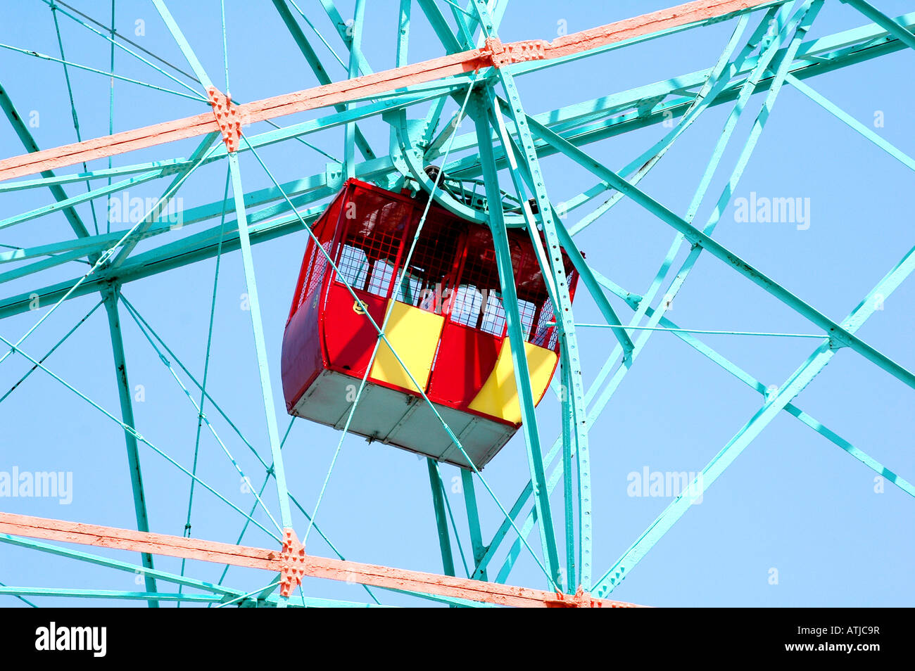 a car of a ferris wheel Stock Photo - Alamy