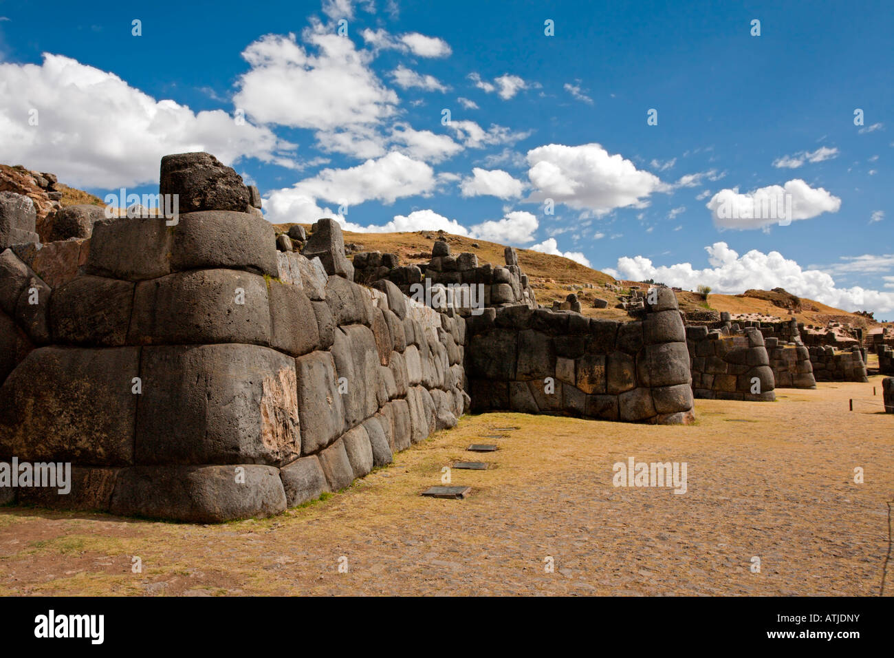 Sacsayhuaman: Inca Ruins Stock Photo - Alamy
