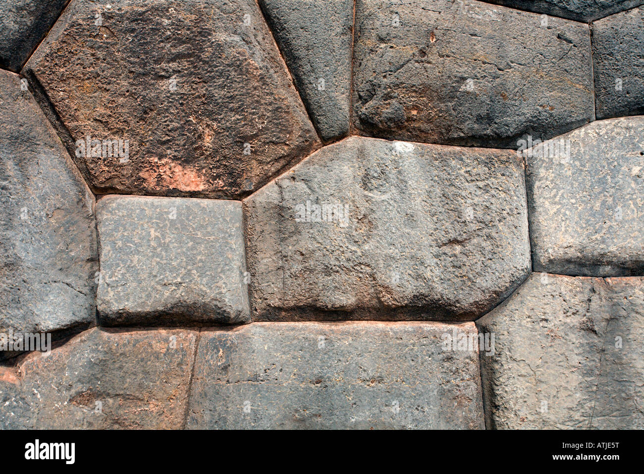 Sacsayhuaman: Inca Ruins: Stone Wall Stock Photo - Alamy