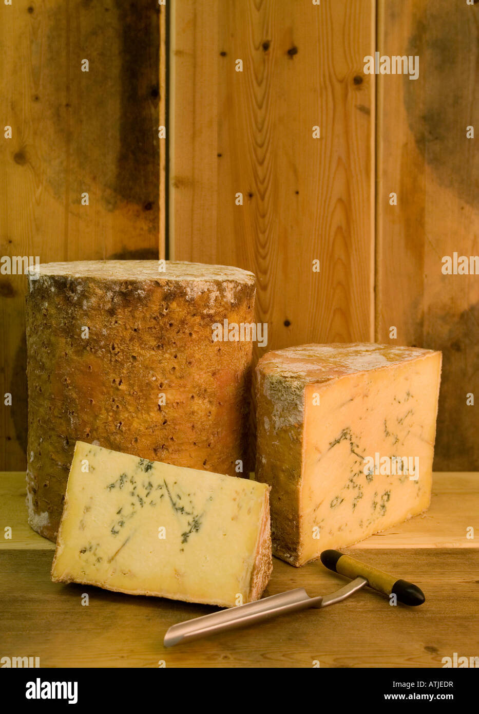 Stichelton Cheese Stilton Type Blue Cheese from Nottinghamshire UK 2007 ...