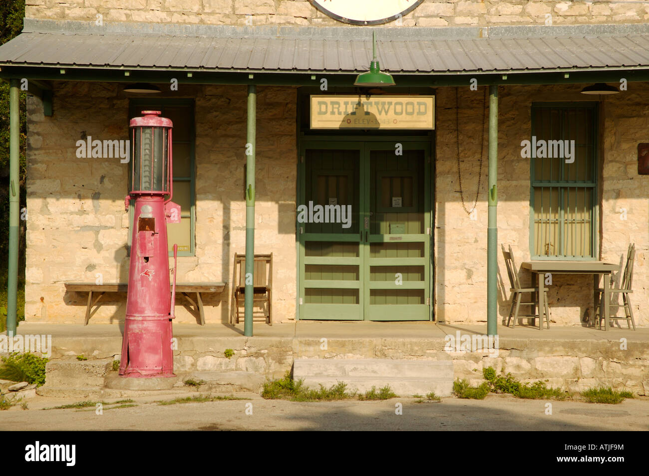 Old general store at Driftwood Texas southwest of Austin Texas in the ...
