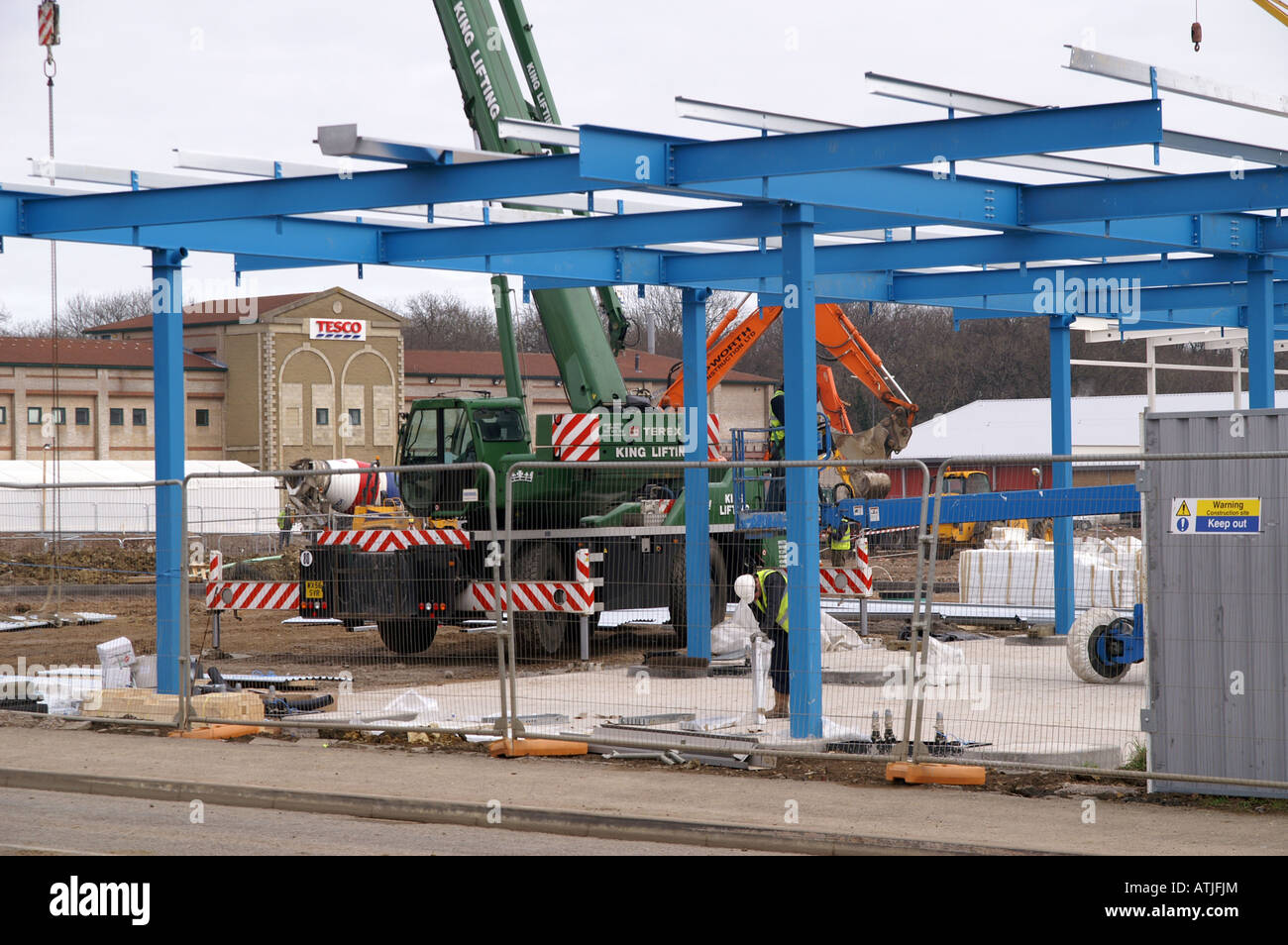 Tesco Construction High Resolution Stock Photography and Images - Alamy