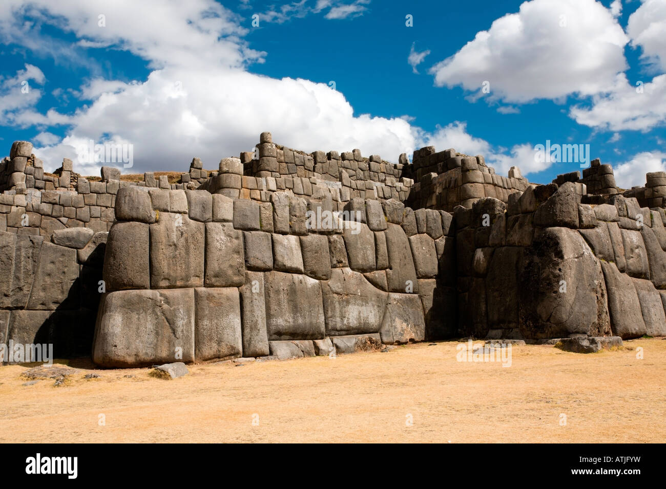 Sacsayhuaman: Inca Ruins Stock Photo - Alamy