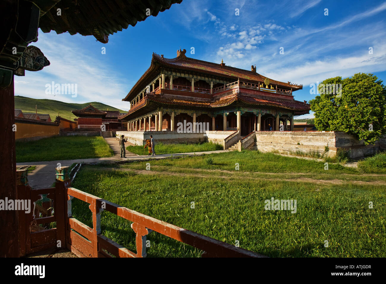 Amarbayasgalant Khiid Monastery Northern Mongolia Stock Photo - Alamy