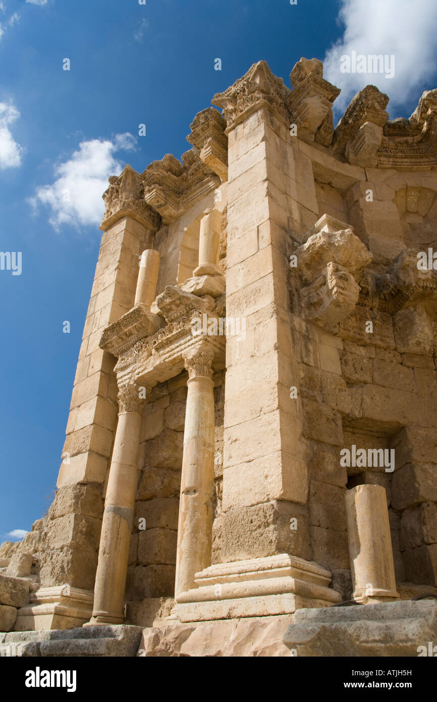Nymphaeum, Jerash, Jordan Stock Photo - Alamy