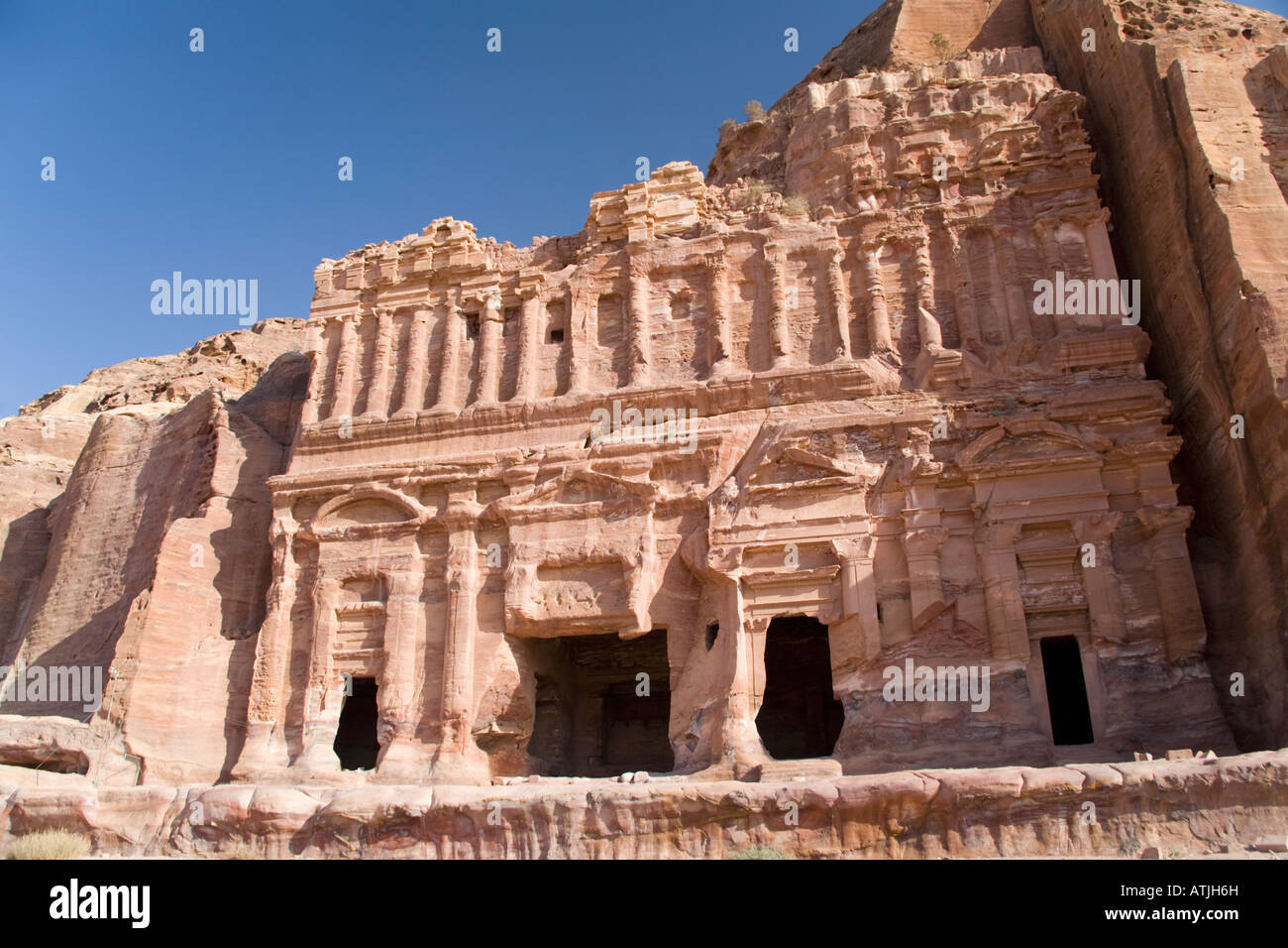 Palace Tomb, Petra, Jordan Stock Photo - Alamy