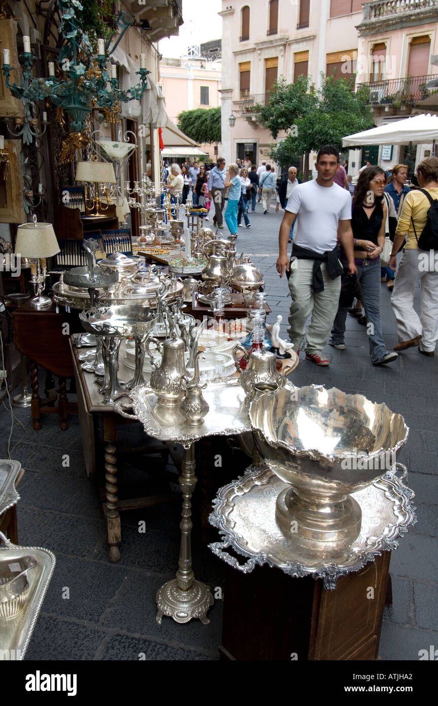 Silver merchant on street hi-res stock photography and images - Alamy