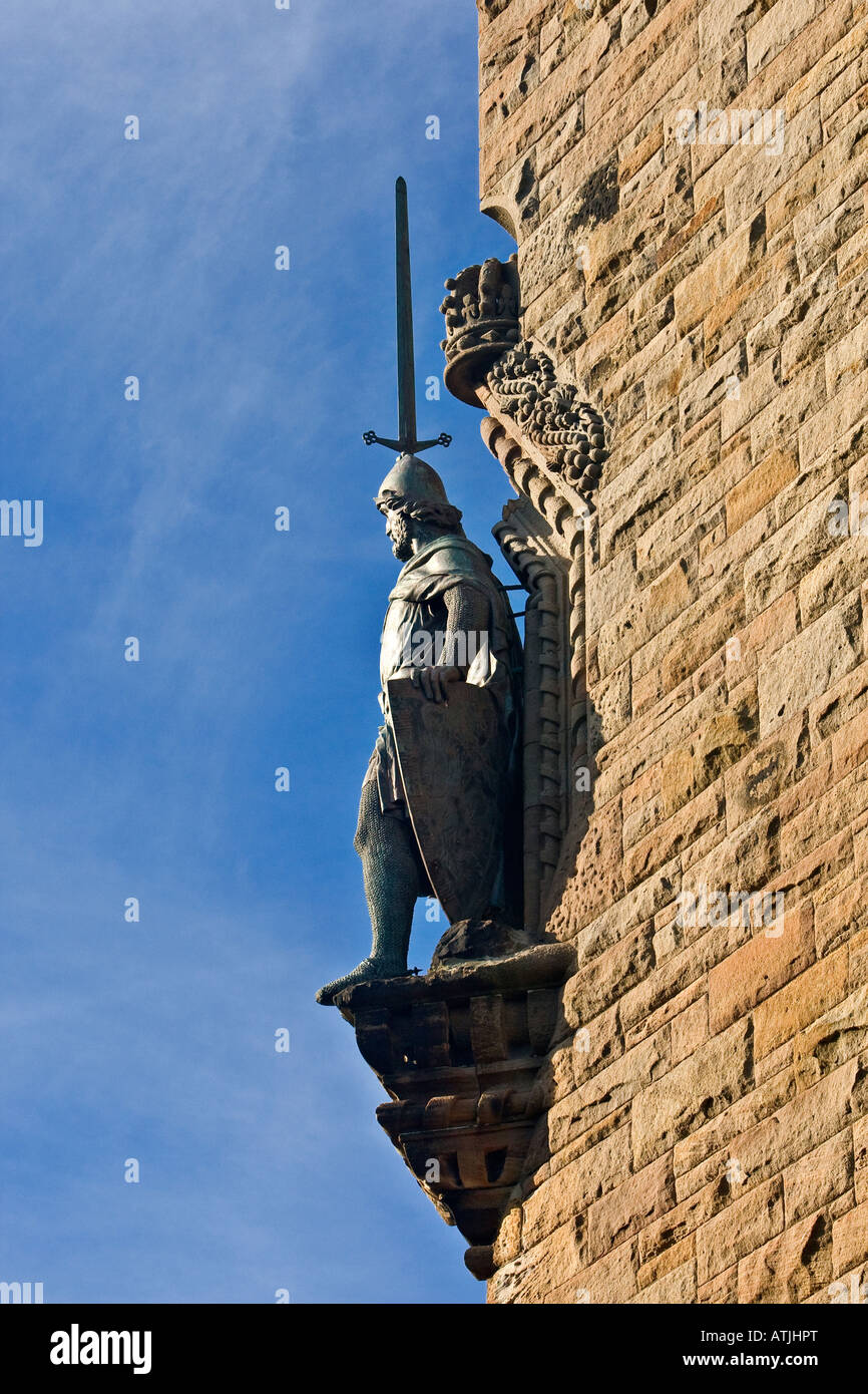 A William Wallace Monument statue Stirling Scotland Stock Photo - Alamy