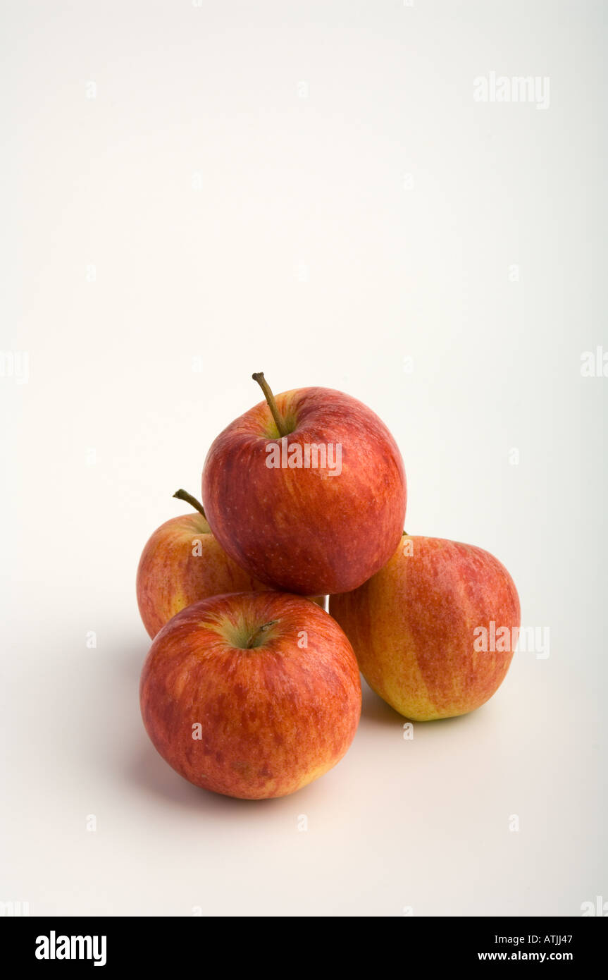 Rosy red ripe apples hi-res stock photography and images - Alamy