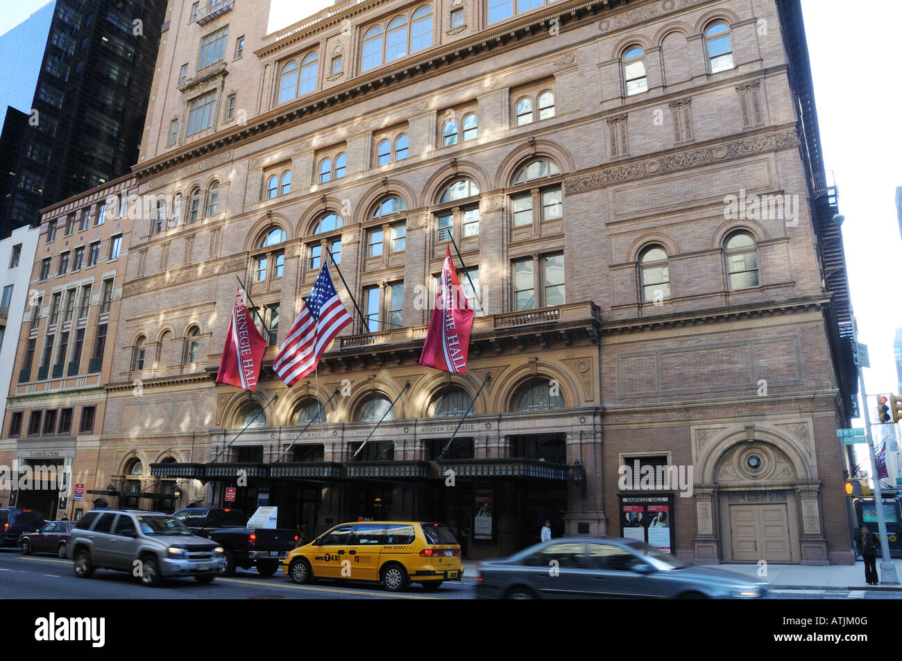 Carnegie Hall on West 57th Street in Manhattan was financed by Andrew ...