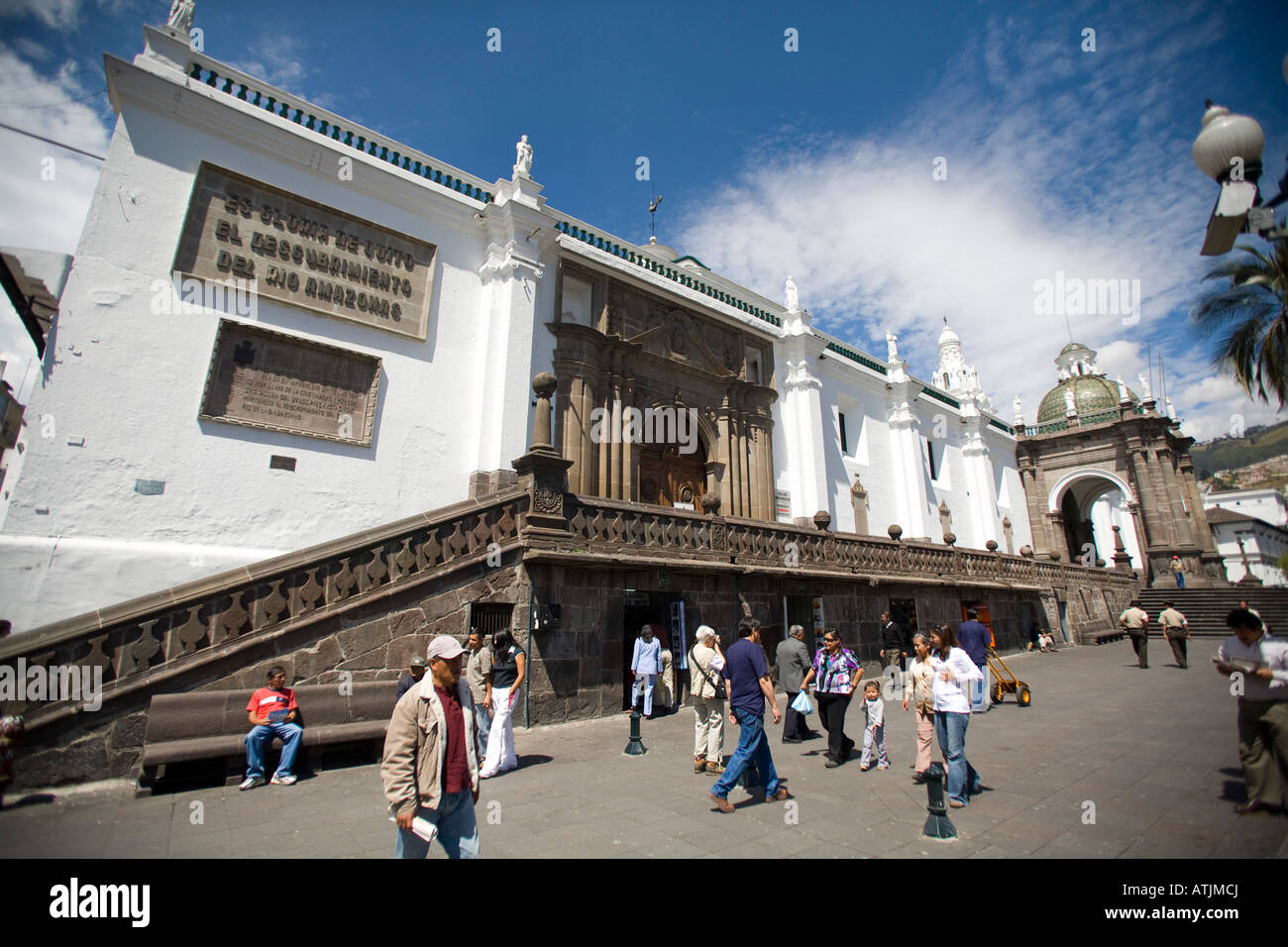 Governement Building - Palace in Quito old town , Ecuador Equateur Le ...