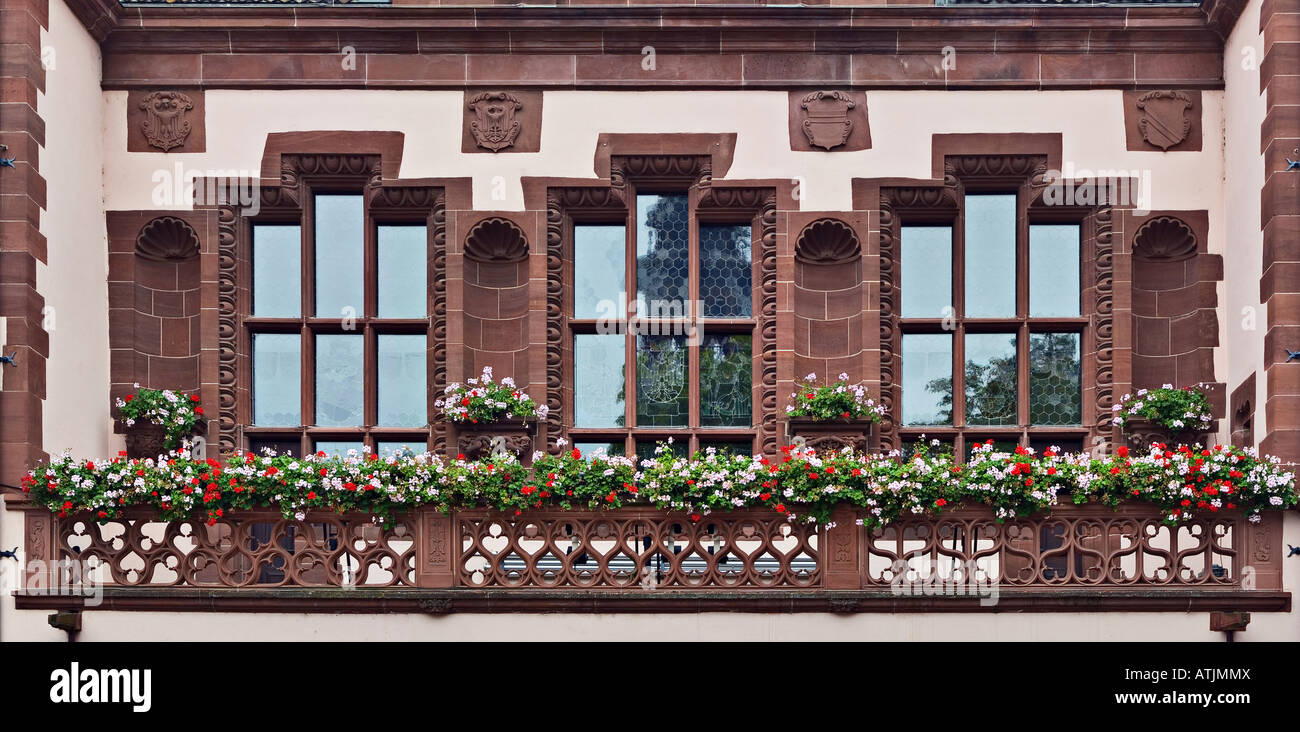 Windows in Freiburg, Germany Stock Photo - Alamy