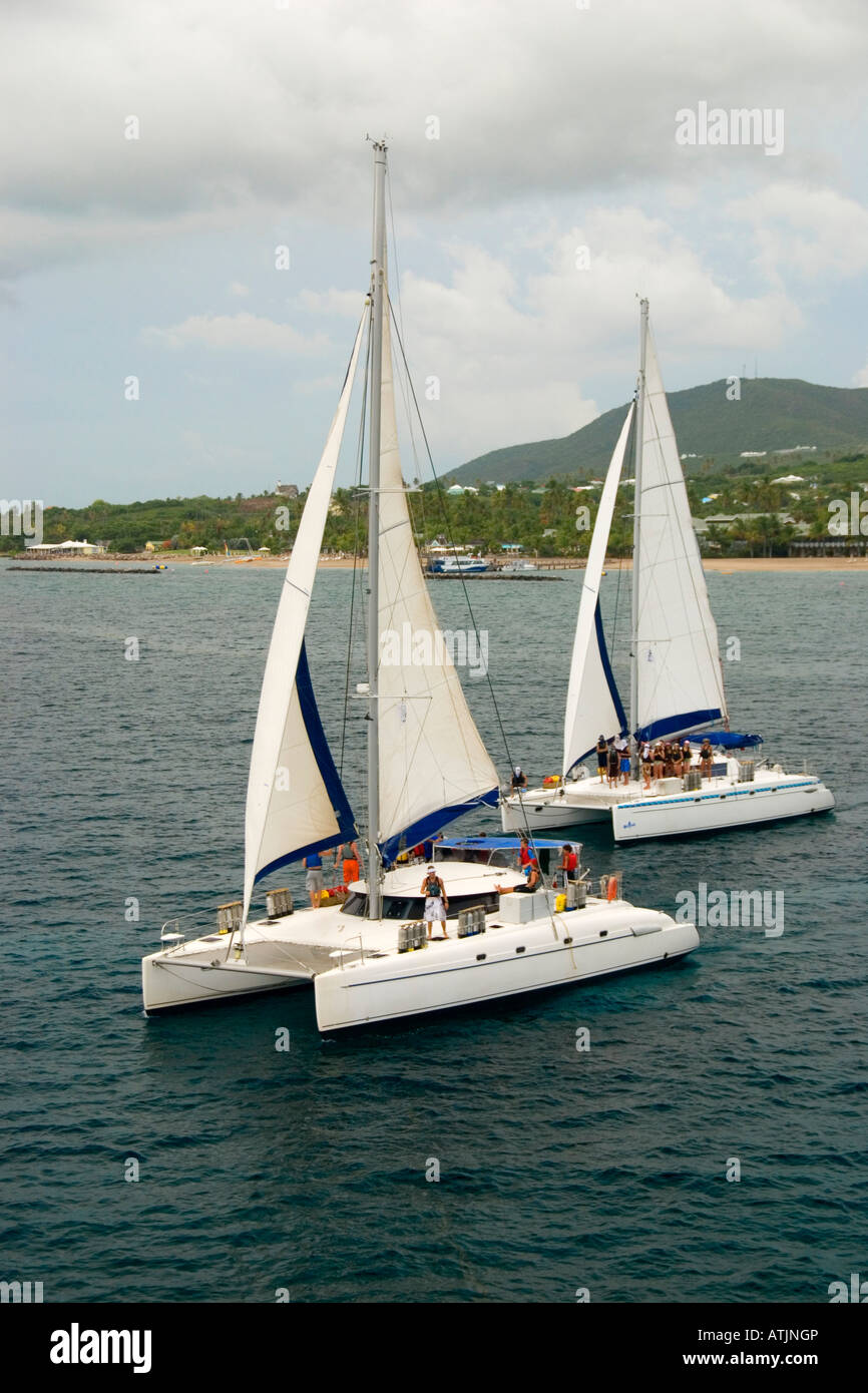 sailing catamaran Caribbean, summer, holiday, vacation, adventure ...