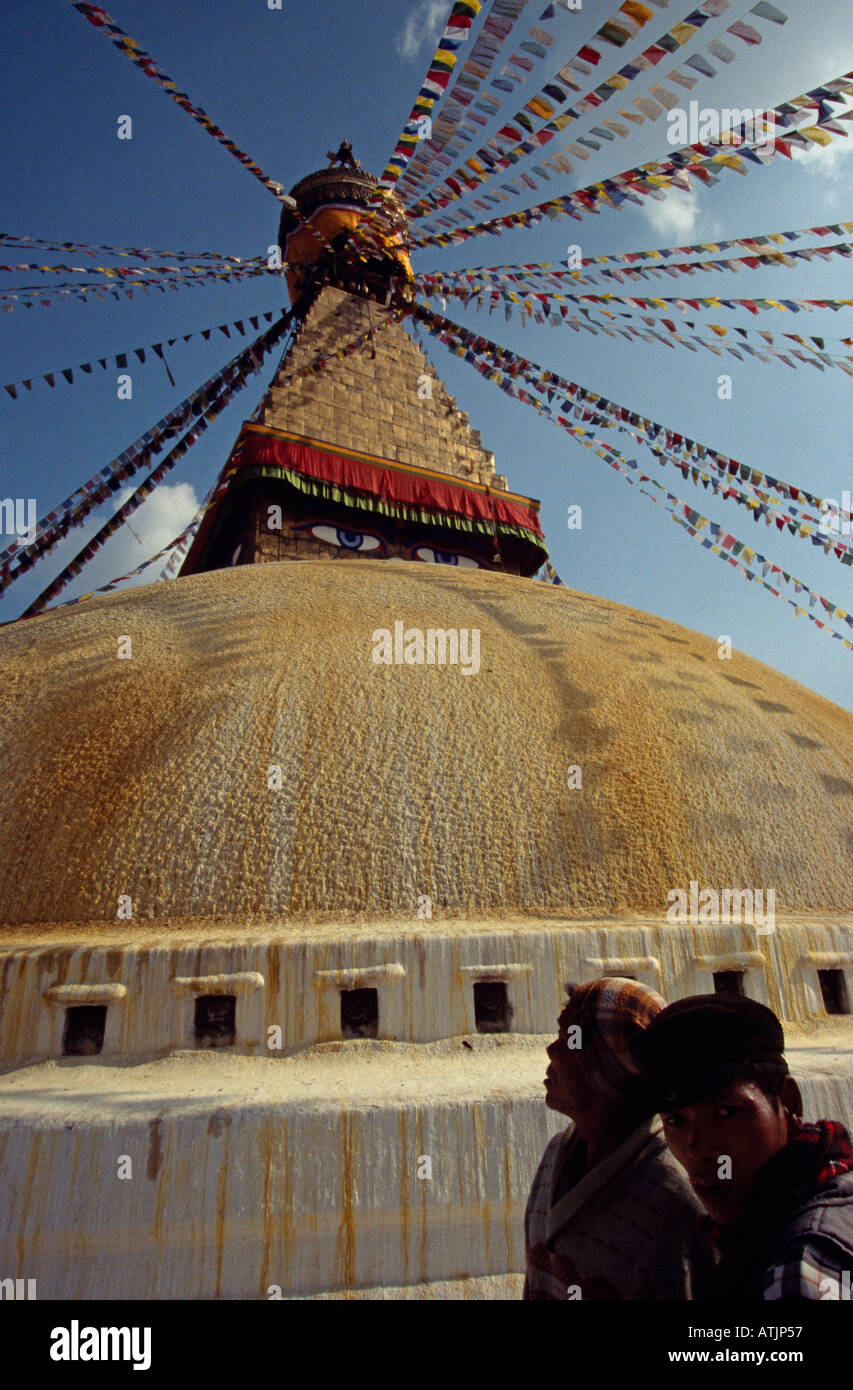 A Buddhist temple in Kathmandu Nepal Stock Photo - Alamy