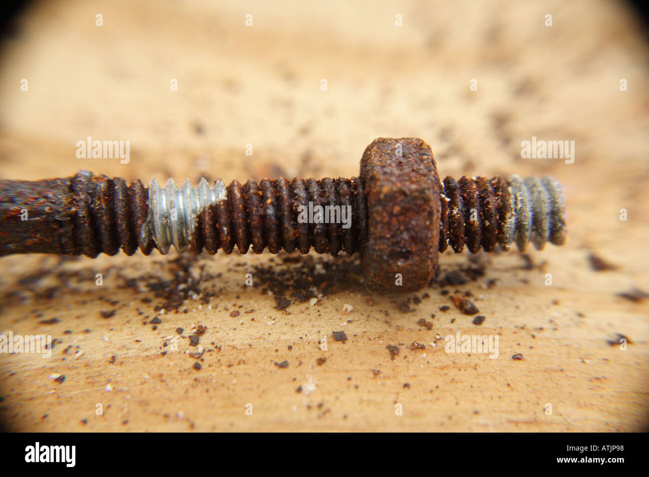 Loose rusted bolt hi-res stock photography and images - Alamy