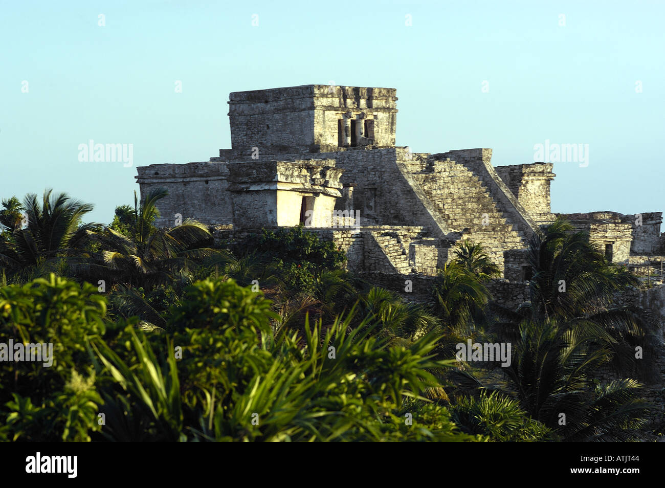 Maya Ruins at Tulum Stock Photo - Alamy