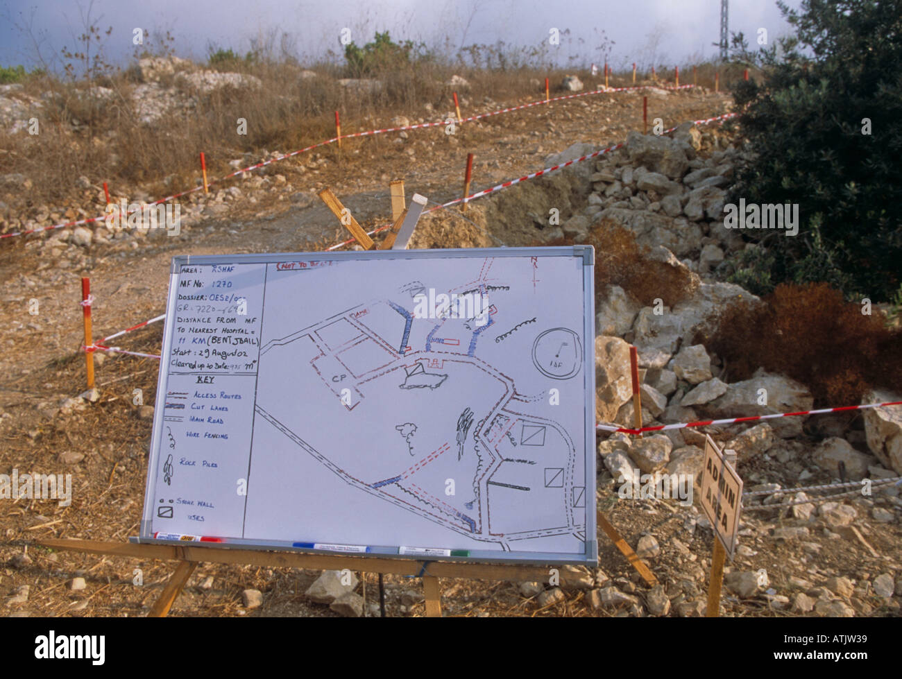 Mine field map hi-res stock photography and images - Alamy