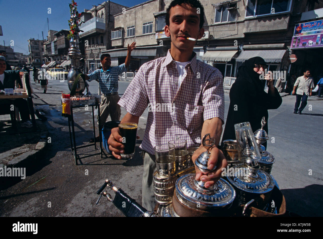 Roadside coffee seller hi-res stock photography and images - Alamy