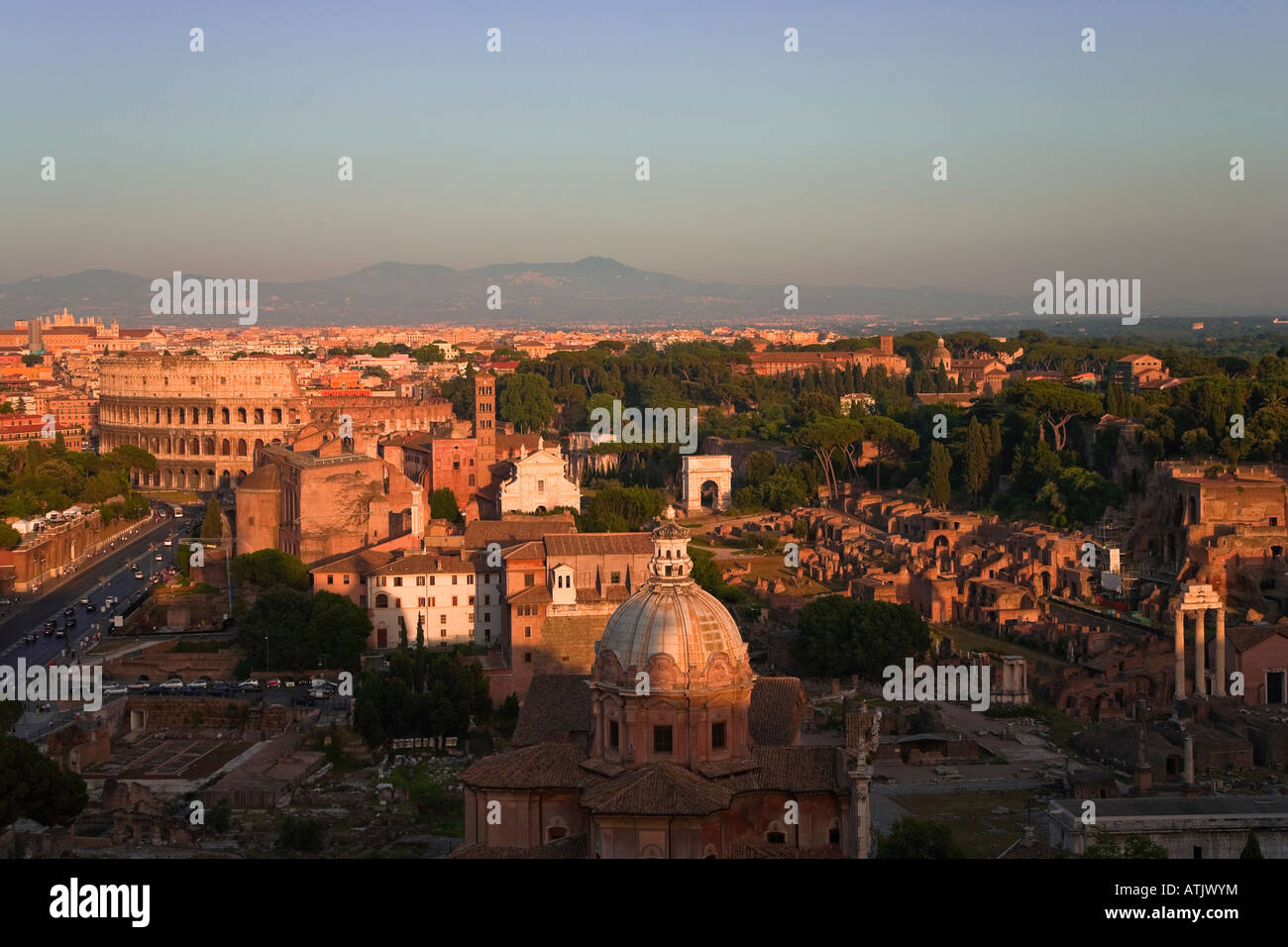 Roman Forum Rome Italy Stock Photo - Alamy