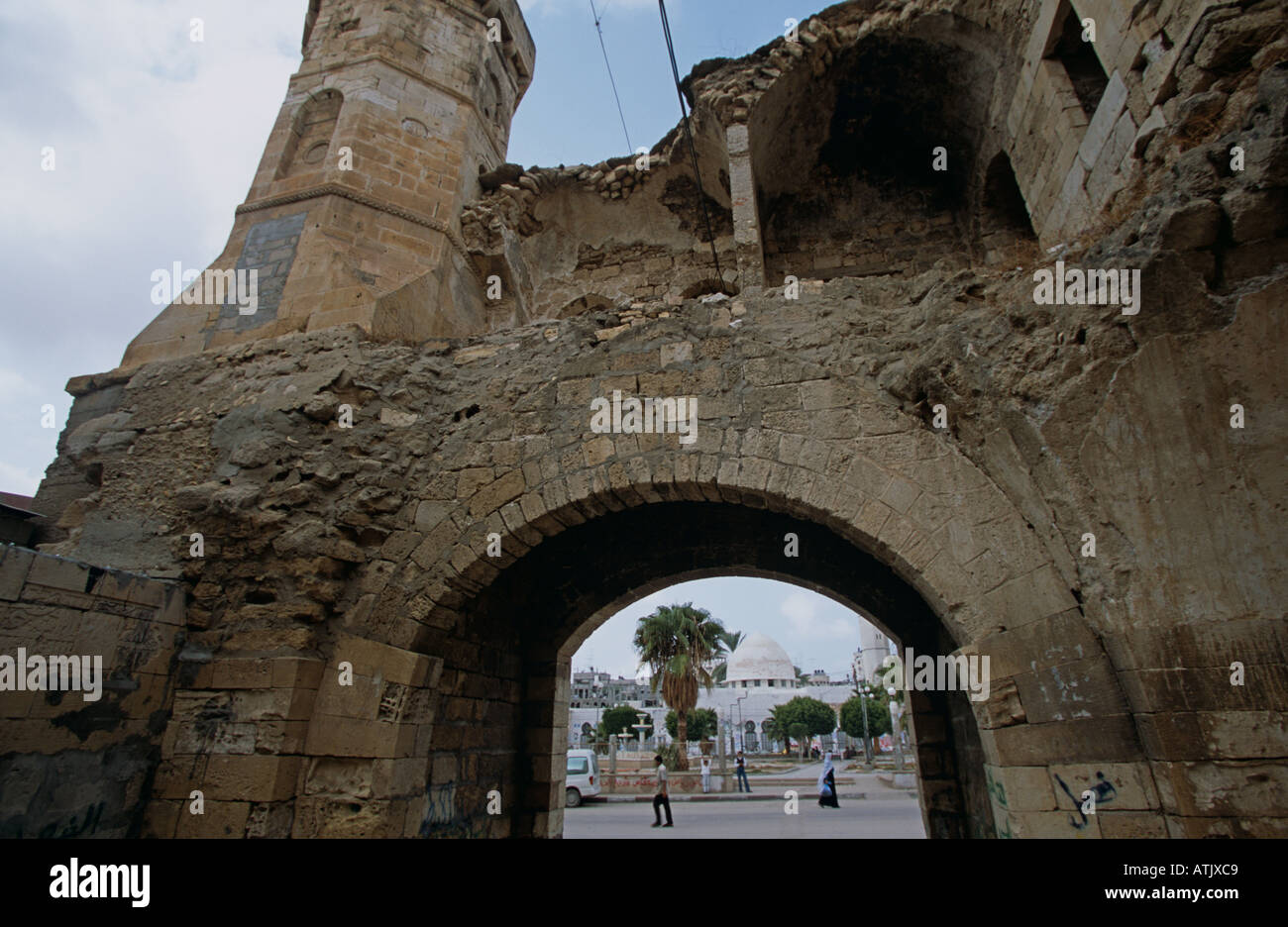 A view of Old Gaza city Stock Photo - Alamy