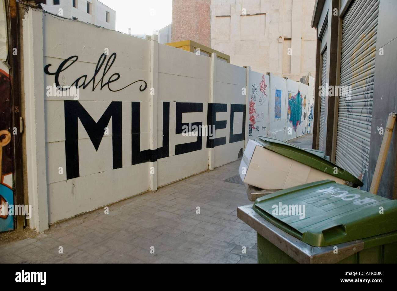 "Calle Museo" cartel in the street Stock Photo - Alamy