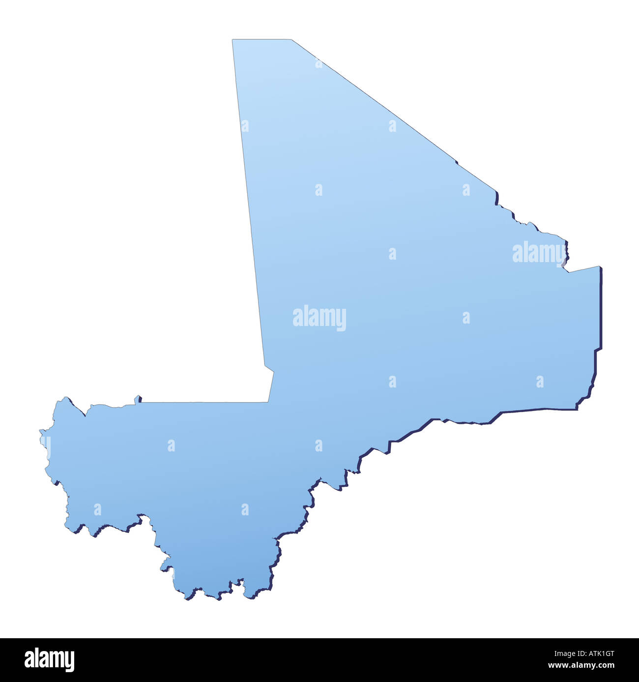 Mali map hi-res stock photography and images - Alamy