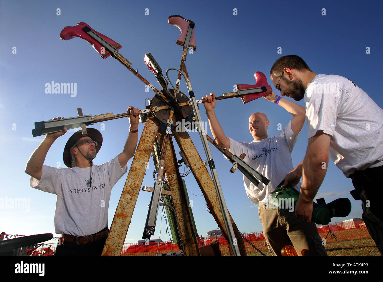 Wellie fling hi-res stock photography and images - Alamy