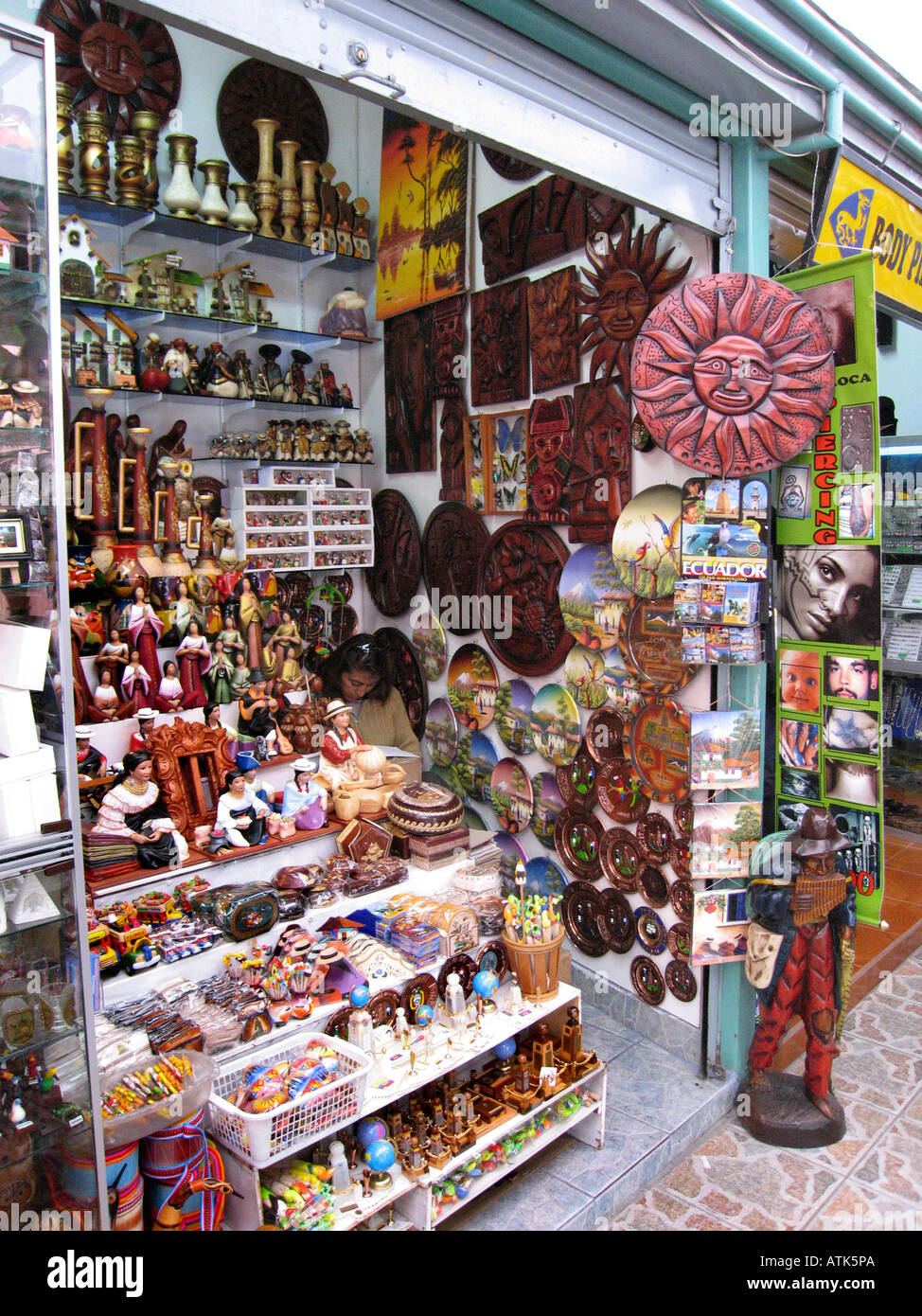 Market stall Quito Ecuador South America Stock Photo - Alamy
