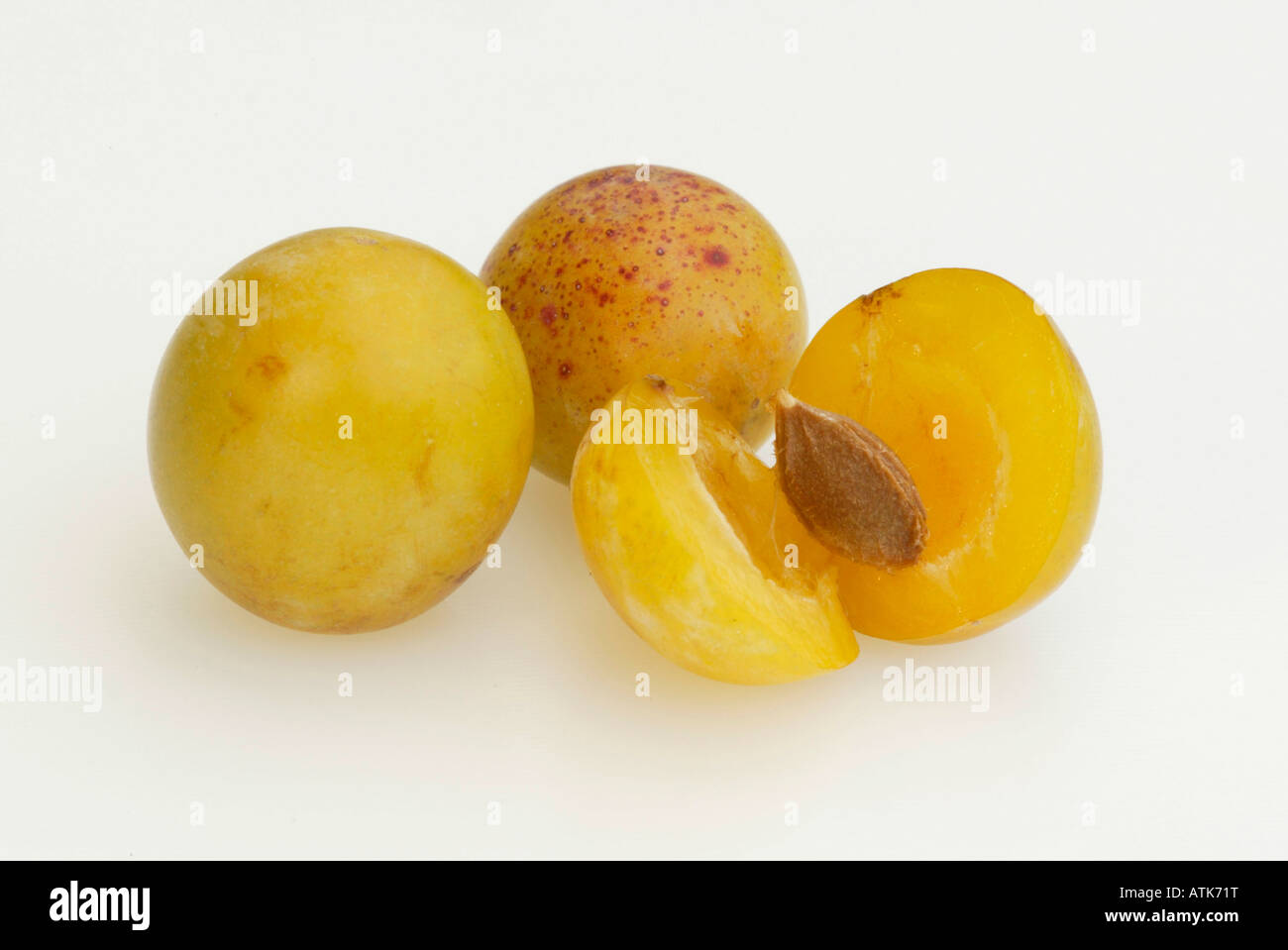 Yellow Plum / Mirabelle Stock Photo - Alamy