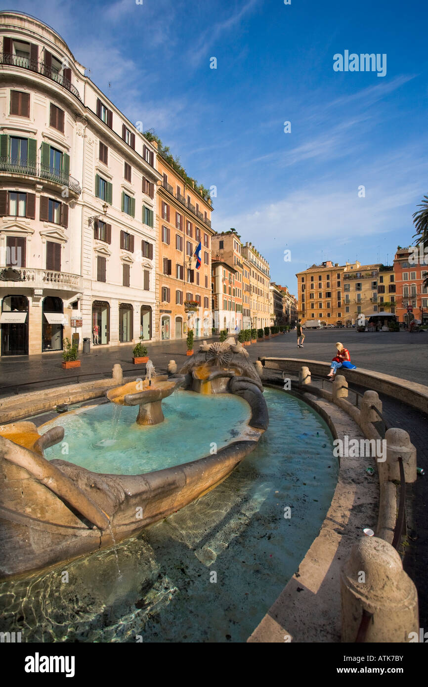 Piazza di Spagna Rome Italy Stock Photo - Alamy
