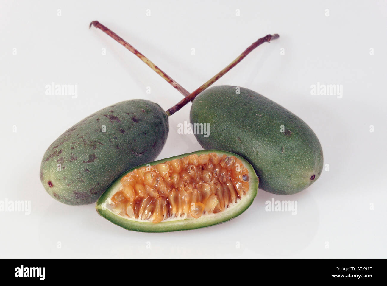 Curuba banana fruit hi-res stock photography and images - Alamy