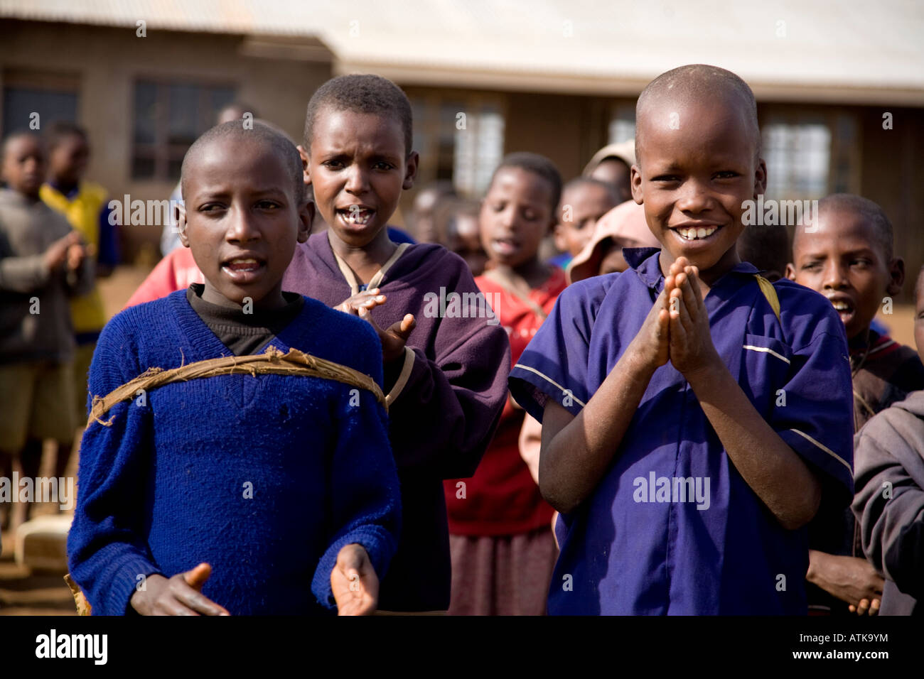 School line schoolyard hi-res stock photography and images - Alamy