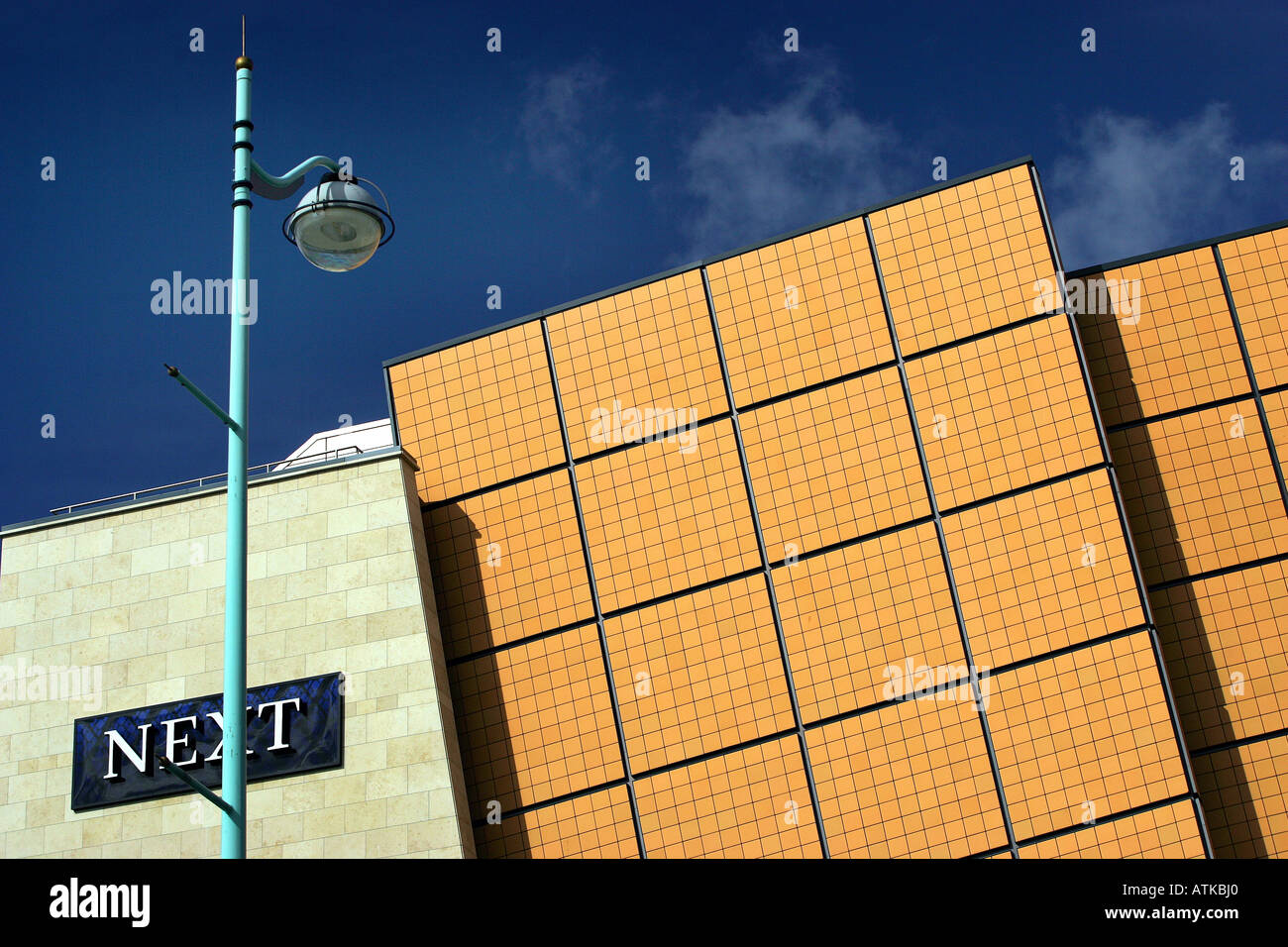 Modern architecture at the redeveloped Drakes Circus shopping centre in ...