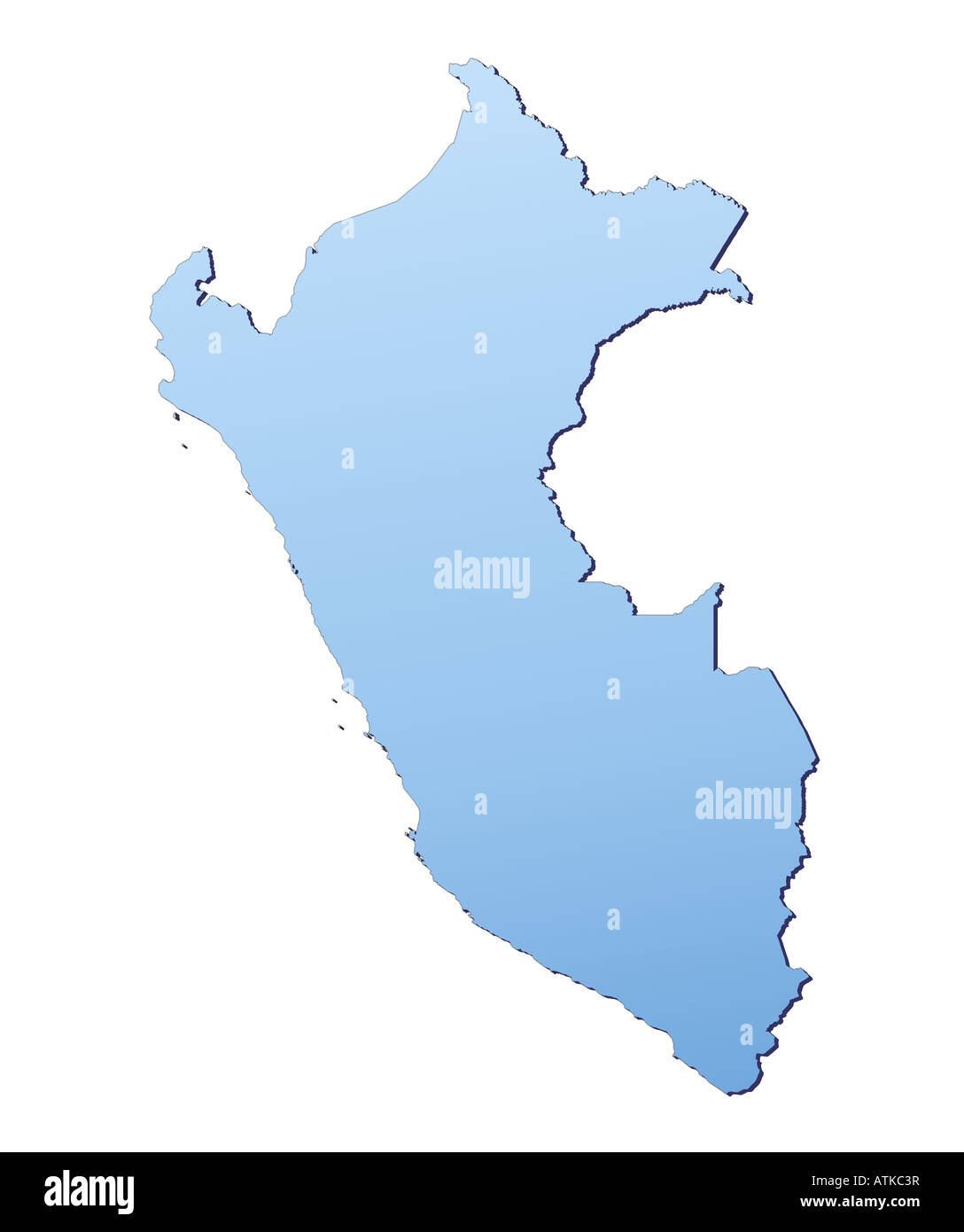 Peru map hi-res stock photography and images - Alamy